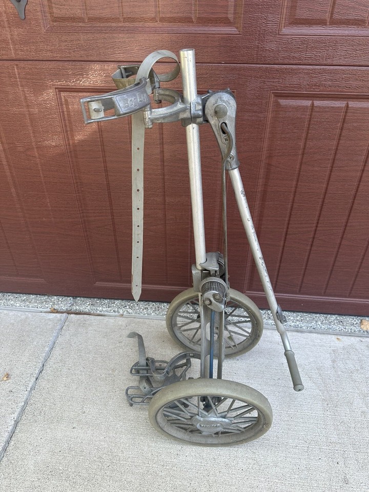 Vintage Bag Boy Automatic Push/Pull Golf Cart | eBay