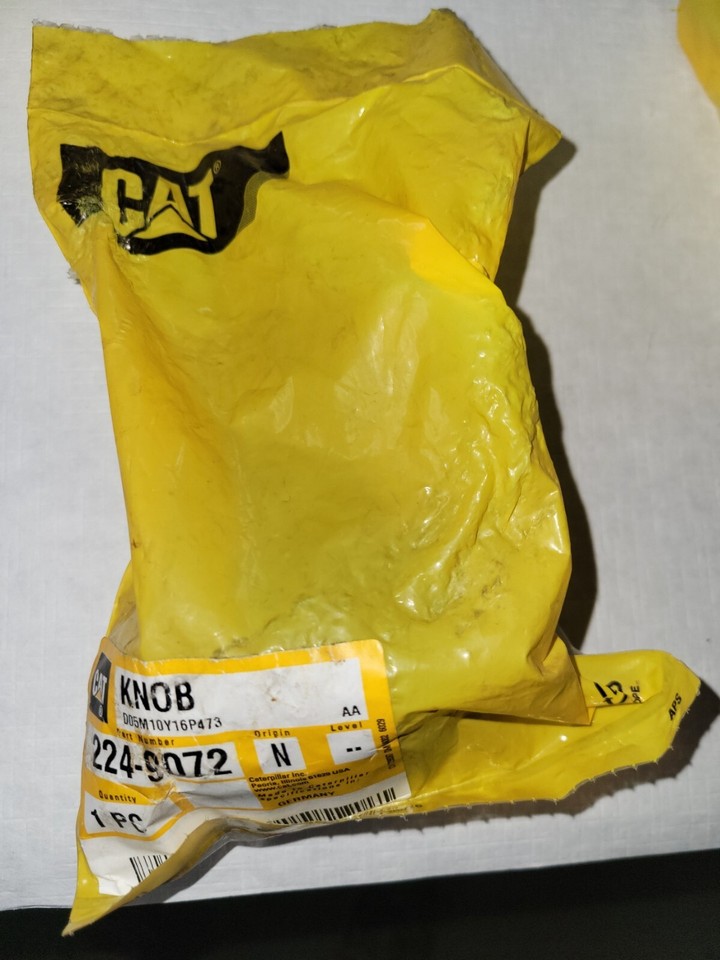 Caterpillar Oem Knob 224-9072. Cat Factory Knob 2249072 **OEM** | eBay