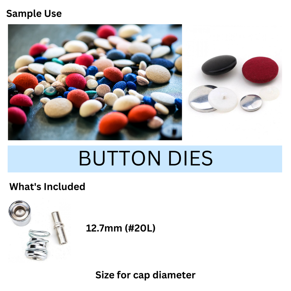 Hand Press Machine Set, Rivets, Eyelets, Grommets, Pearl Snaps ...