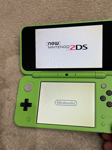 New Nintendo 2DS XL LL Minecraft Creeper Console Stylus Working ...