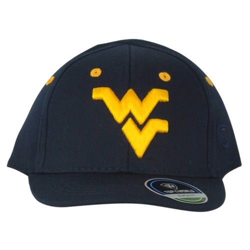 NCAA TOW West Virginia Mountaineers Navy One Size Curved Bill Infant ...