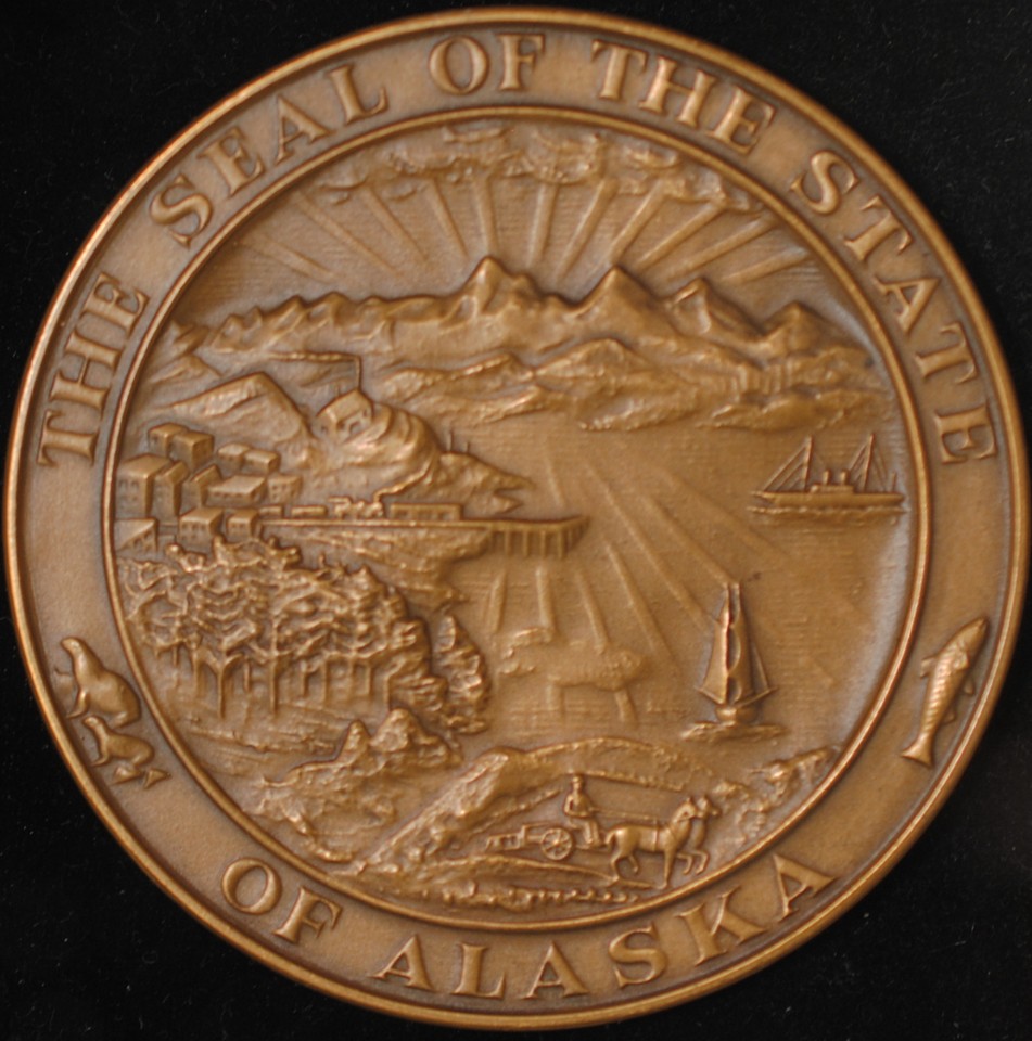 1959 Alaska Statehood Medal | eBay