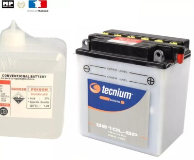 Batterie Pour PIAGGIO X8 X9 125cc BB10L-BP (YB10L-B équivalence YB10L ...