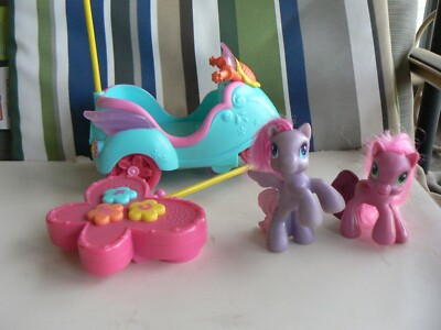 Near Mint My Little Pony Scooter Butterfly Remote Control and Pinkie ...
