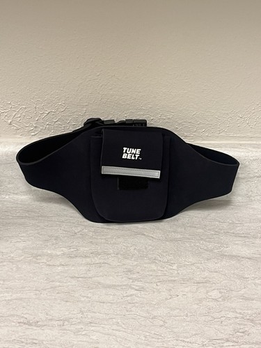 VTG Tune Belt CD Player Walkman Holder Fanny Pack Running Black Discman ...