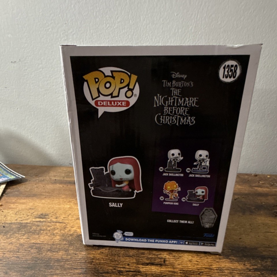 Funko Pop Deluxe Sally #1358 Nightmare Before Christmas Disney 2023 ...