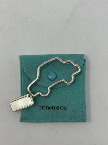Tiffany & Co. Sterling Silver Vintage Car Key Ring | eBay
