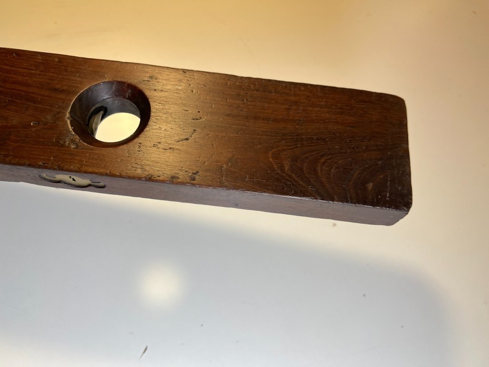 Rare Early Disston & Morss Precision Spirit Level Patent April 25, 1871 ...