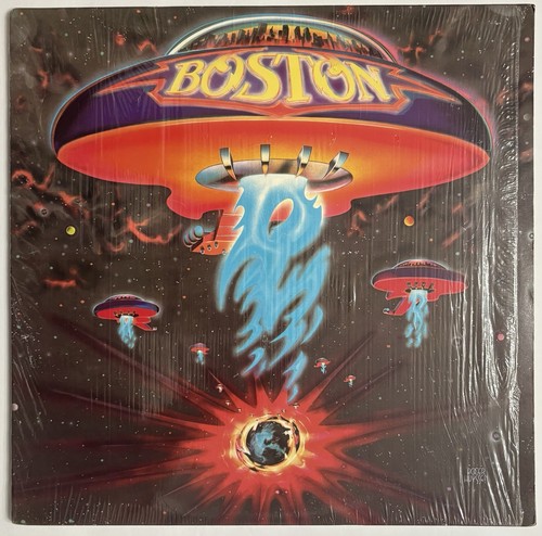 Boston - Self-Titled 1st Album - Vinyl LP Epic Blue/Silver Label JE ...