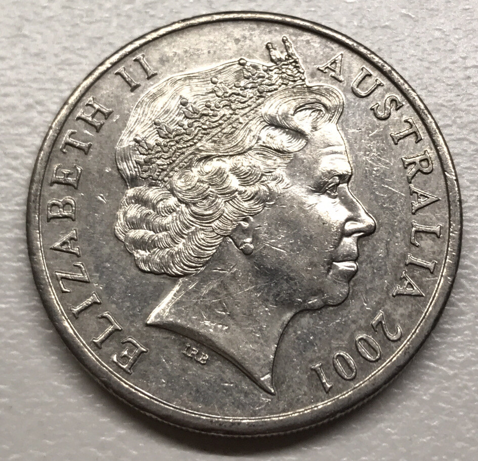 2001 Sir Donald Bradman 20 Cent Coin Low Mintage Circulated 2001-sir-donald-bradman-20-cent-coin-low-mintage-circulated