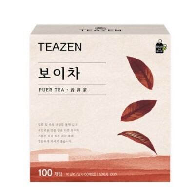 TEAZEN Puer Tea Extract Chinese Puerh Mineral Deep Taste Health 100 Tea ...