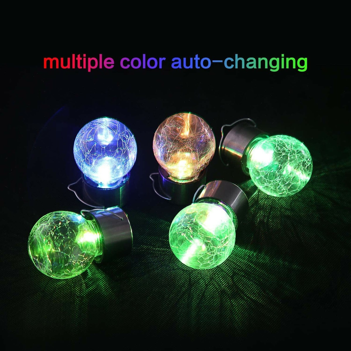 Multi Colored Solar Light Globe Light Replacement Parts Unique Solar