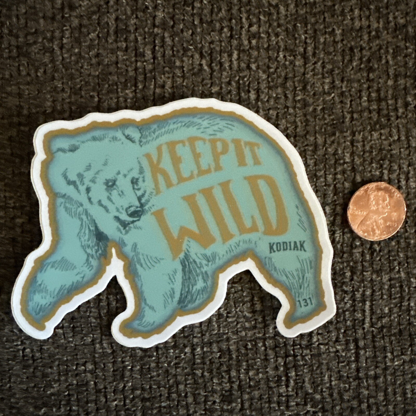 KODIAK Keep IT Wild BEAR Sticker DECAL | eBay