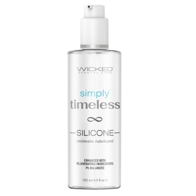 Wicked Simply Timeless Silicone Based Intimate Lubricant 4 oz | eBay