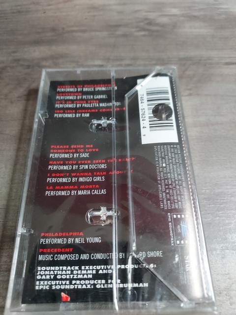 Philadelphia [Original Soundtrack] by Original Soundtrack (Cassette ...