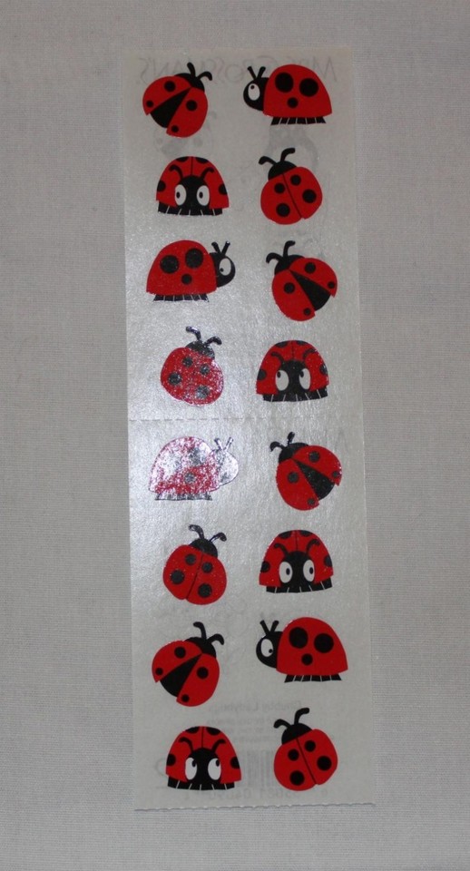 Mrs. Grossman sticker sheet You Choose - Butterfly Bees Bugs Ladybug ...