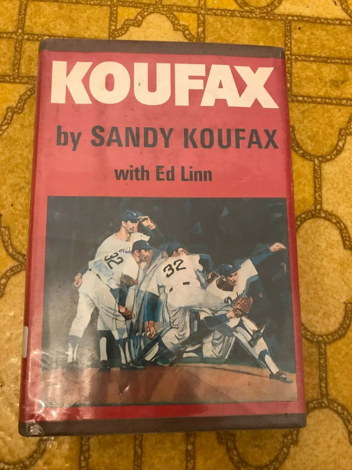 Autographed "KOUFAX" by Sandy Koufax w Ed Linn SIGNED SANDY KOUFAX Book ...