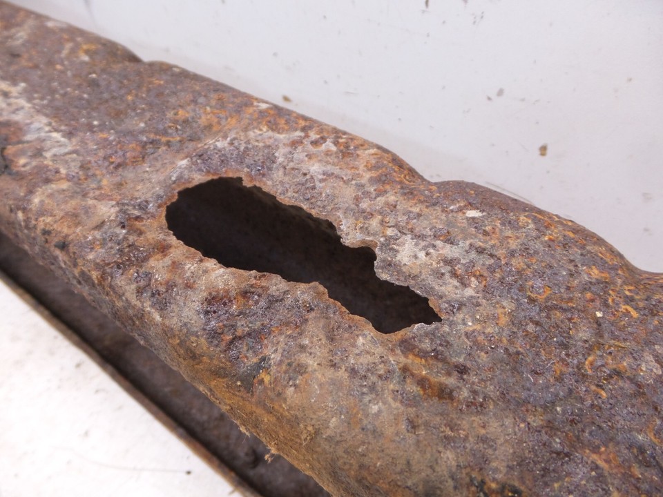 Rusted 77-78 Pontiac Firebird Trans Am Original Rear Metal Bumper ...