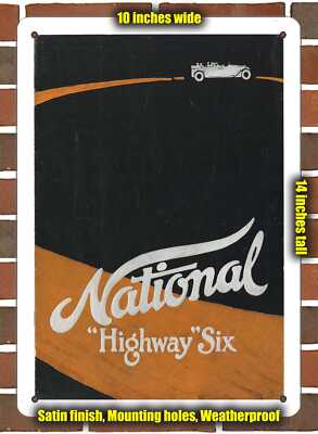 Metal Sign - 1915 National Highway Six V3 | eBay