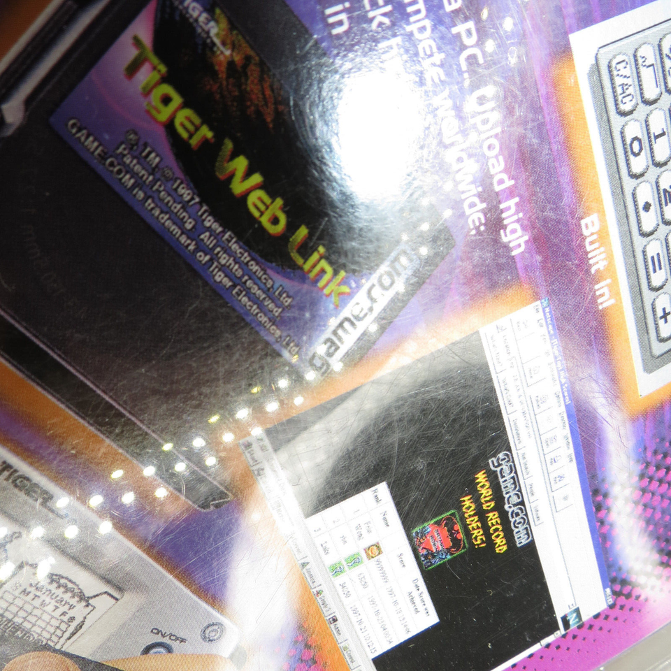 Tiger Game.Com Pocket Pro Handheld System 71-801 Factory Sealed | eBay