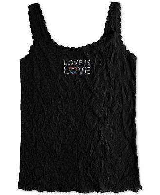 Hanky Panky Plus Size Love Is Love Classic Camisole Black- 1X | eBay