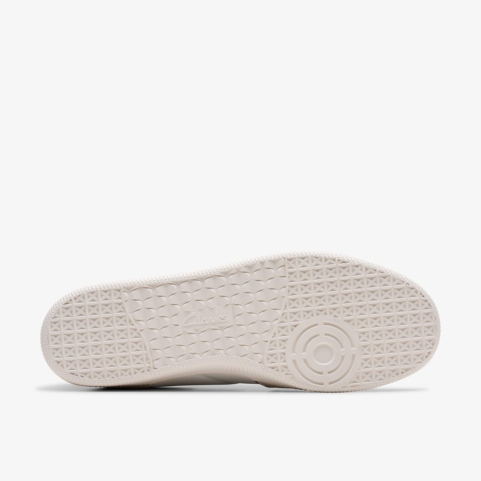 Clarks Mens Fosse Go White Trainers Synthetic Sports | eBay UK