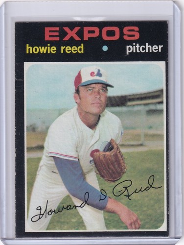 1971 Topps Baseball #398 Howie Reed - Montreal Expos | eBay