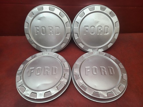 1961-1966 FORD F100 F150 TRUCK Bottle Cap Hubcap Dog Dish 8" CLIP SET ...