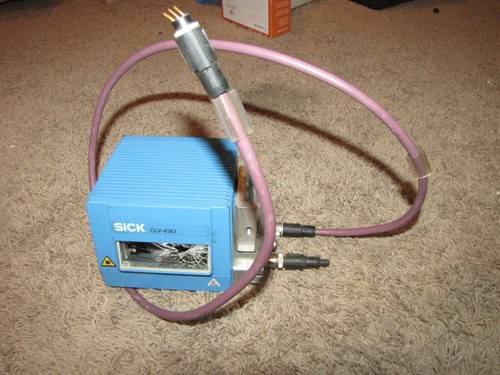 *SICK* CLV 490 CLV490 Barcode Scanner (Needs Glass) | eBay