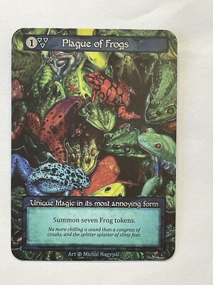 Plague of Frogs - Beta - Non-foil - Sorcery Contested Realm - Unique | eBay