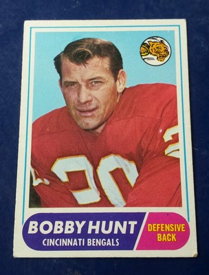 1968 Topps Bobby Hunt Cincinnati Bengals #122 | eBay