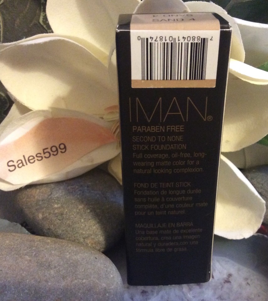 Sand 4 IMAN Stick Foundation- New Sealed In Box Discontinued HTF | eBay