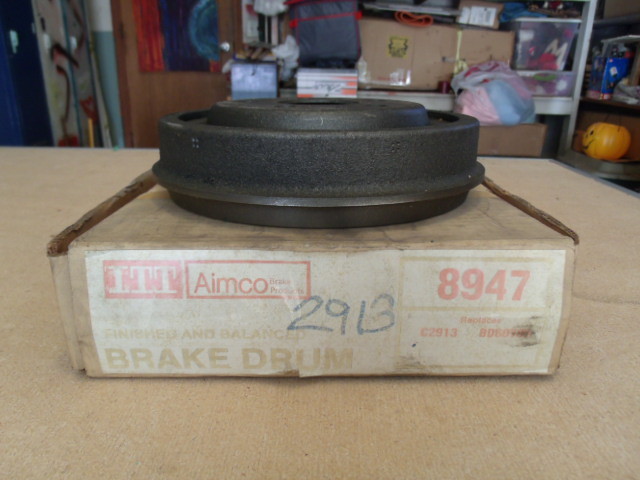 LATE 80'S CHRYSLER, DODGE, PLYMOUTH ITT/AIMCO NO.8947 BRAKE DRUM | eBay
