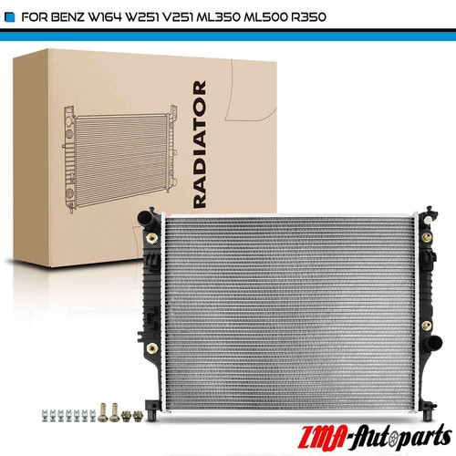 Radiator for Benz W164 W251 V251 ML350 ML500 R350 R500 2005-2019 1.8L 2 ...