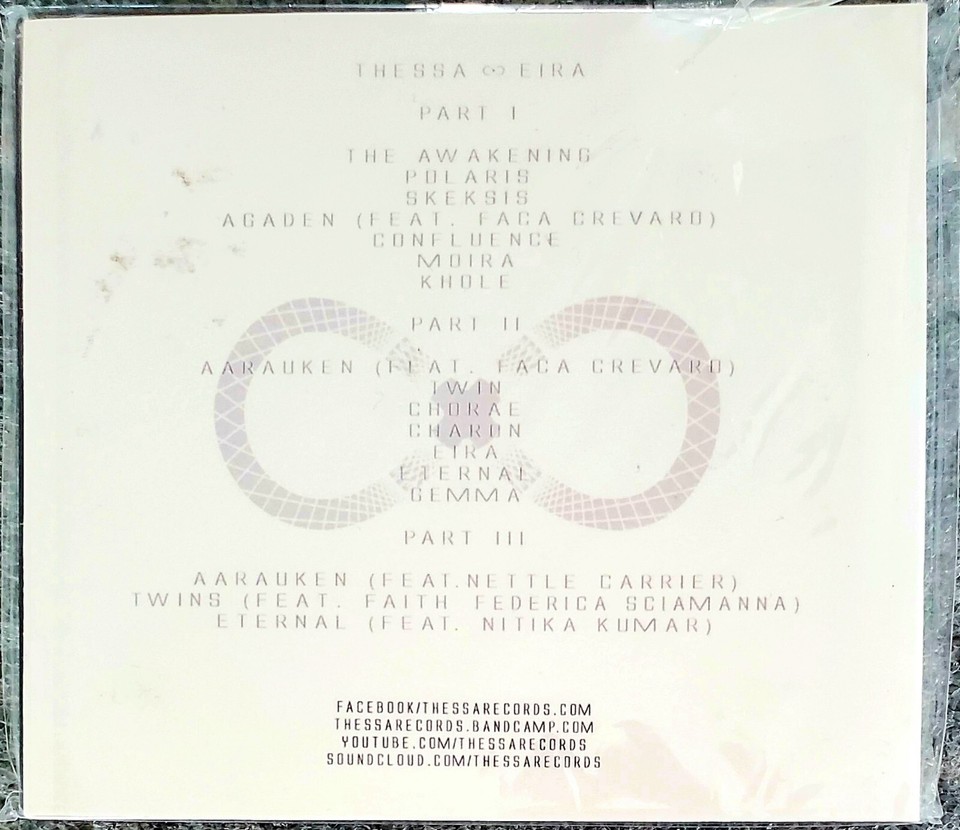 THESSA Eira CD - Rare Prog Metal Divine Realm Intervals Chimp Spanner ...