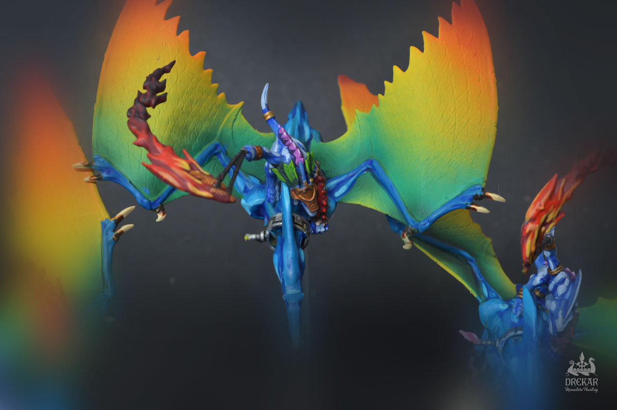 Terradon Riders Seraphon age of sigmar warhammer ** COMMISSION ** pro ...
