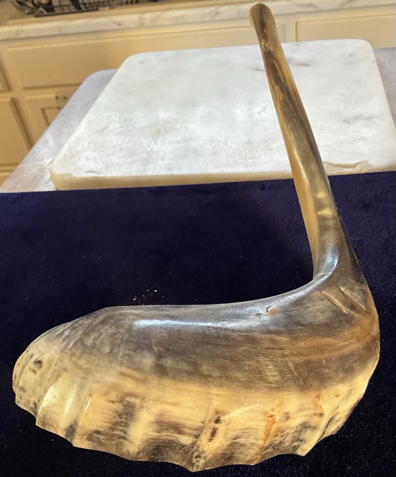 Vintage Jewish SHOFAR Horn Religious Instrument Estate Piece | eBay