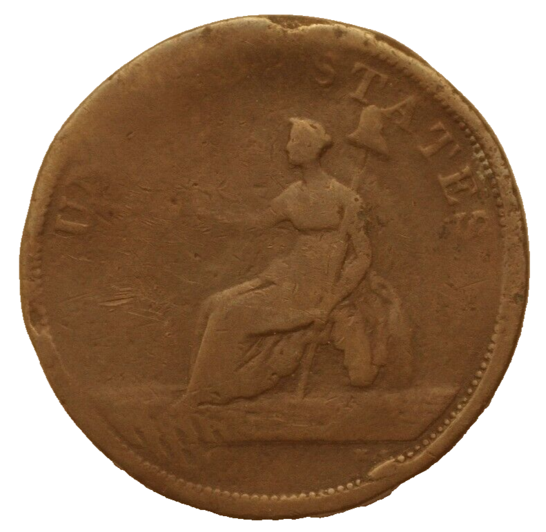 1783 Washington & Independence Cent Colonial Copper Coin Military | eBay