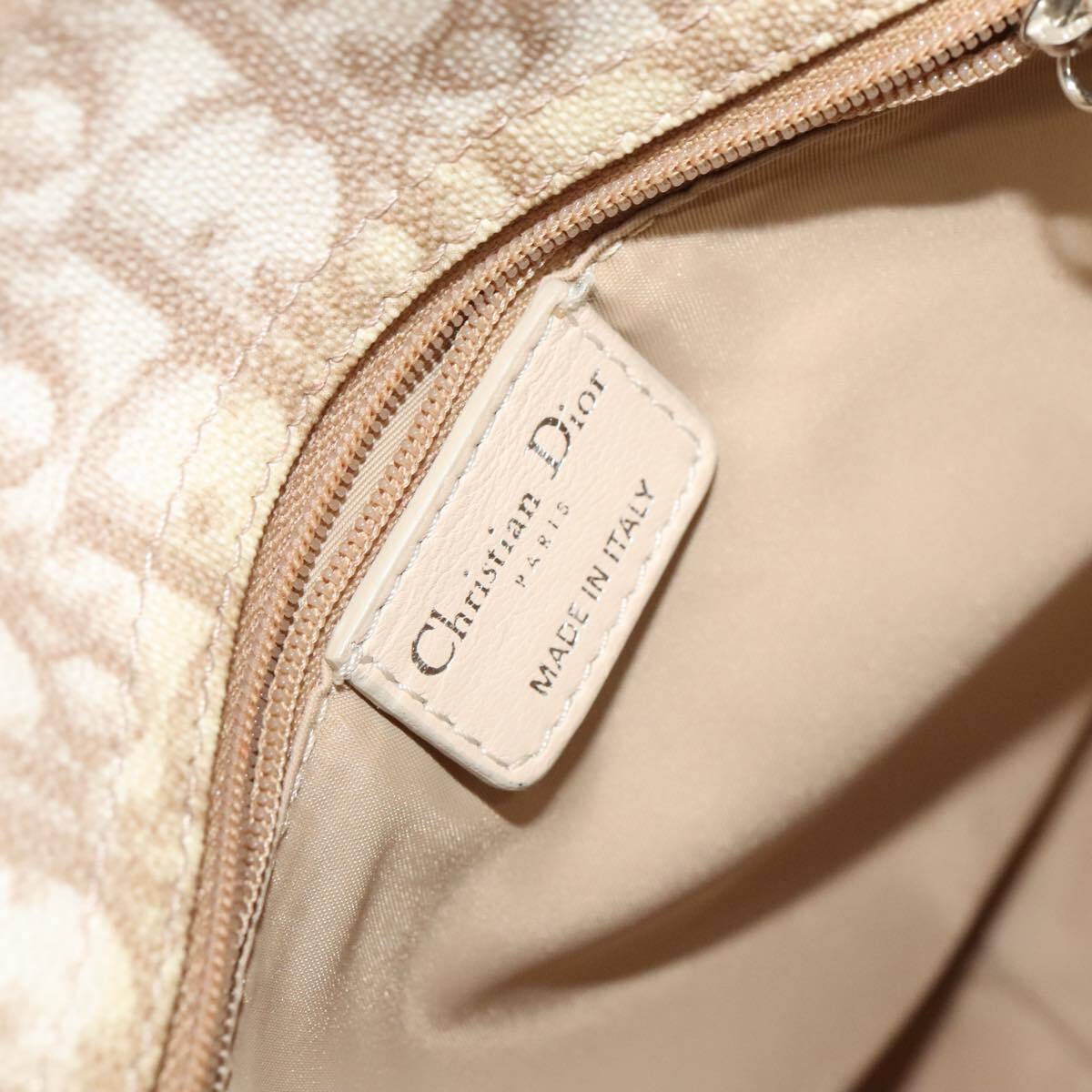 Christian Dior Trotter Canvas Romantic Shoulder Bag PVC Christian Dior Trotter Canvas Romantic Shoulder Bag PVC