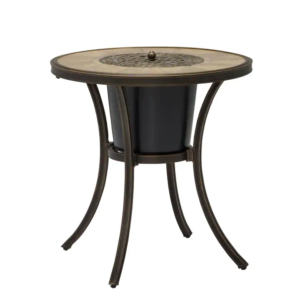Aluminum Outdoor Round Cocktail Table