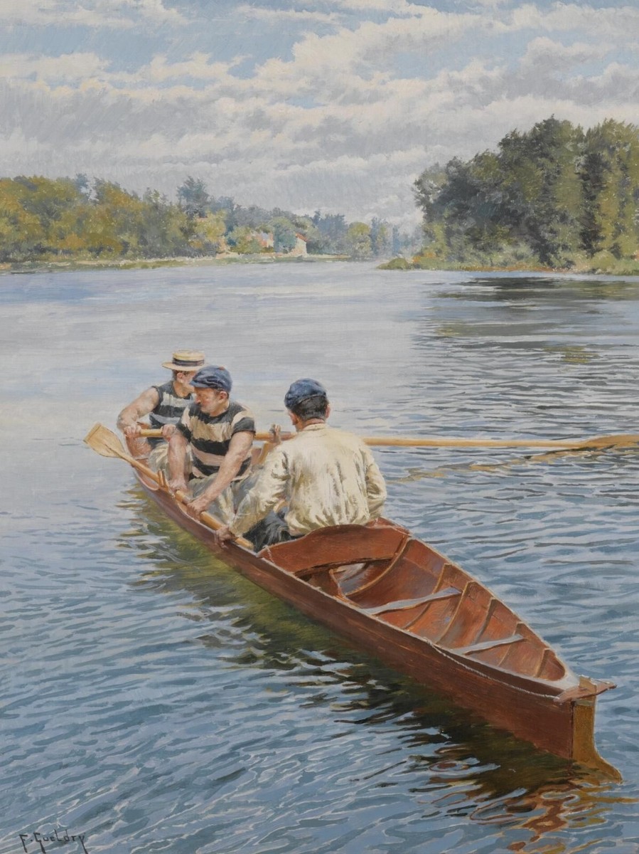 Row Boat Painting