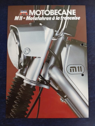 Motobecane Mofa M11 Prospekt gelocht | eBay.de