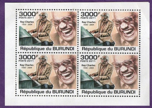 Ray Charles Souvenir stamp sheet - mint condition | eBay
