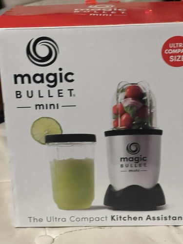 Magic Bullet Mini Blender Silver/Black 200Watt Motor Base | eBay