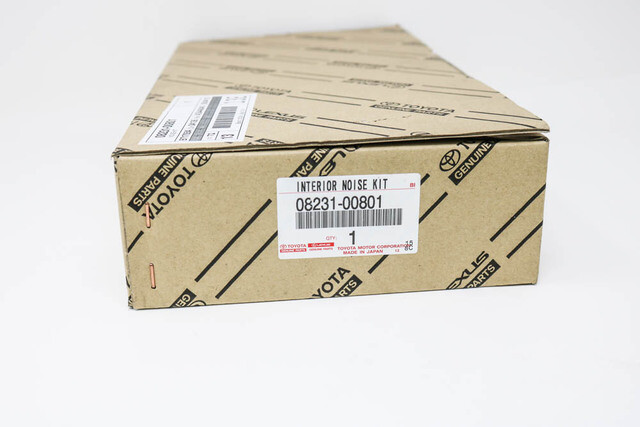 FACTORY TOYOTA & LEXUS INTERIOR NOISE KIT FOR MOST VEHICLES 0823100801 ...