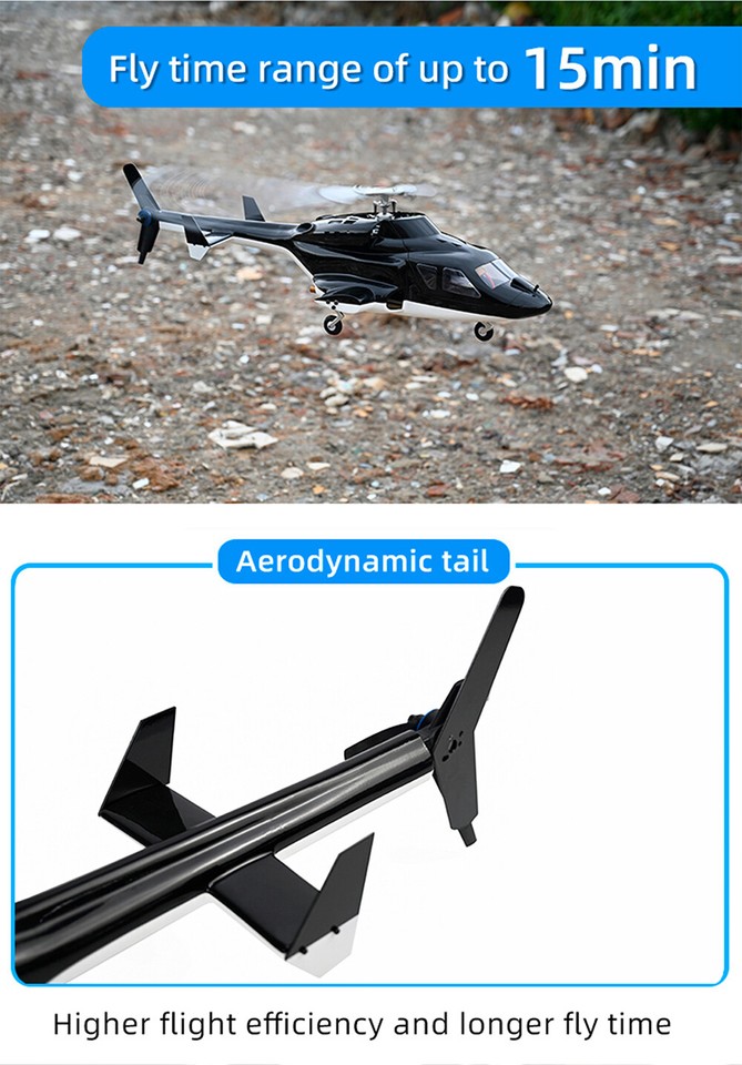 Fly Wing FW450L Aorwolf Helicopter Fuselage Body Shells for FW450L V3 ...