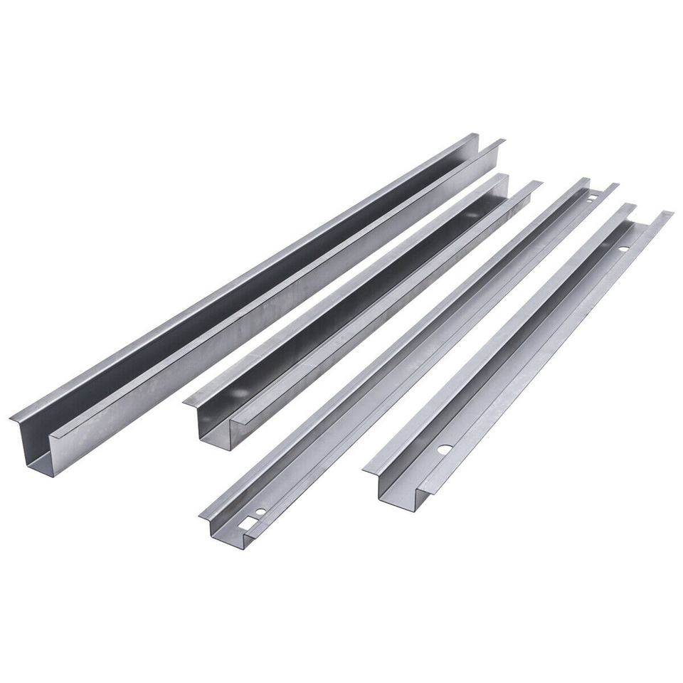4x Truck Bed Support Rails For 99-17 Ford Super Duty F250 F350 8ft Bed ...