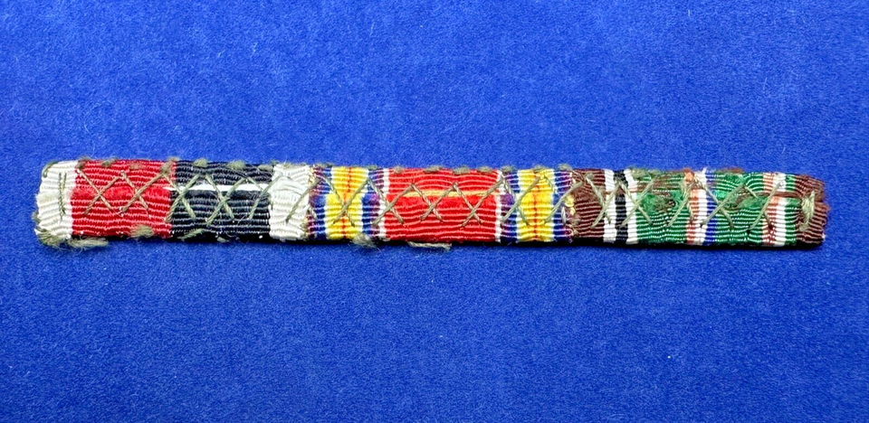 WWII WW2 US Theater-Made 3 Ribbon Bar Set (Occupation, WWII Victory ...