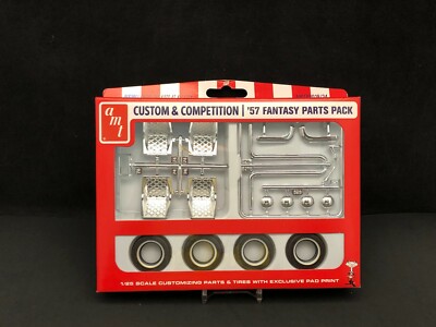 AMT Custom & Competition '57 Fantasy Parts Pack 1:25 SC Parts & Tires ...
