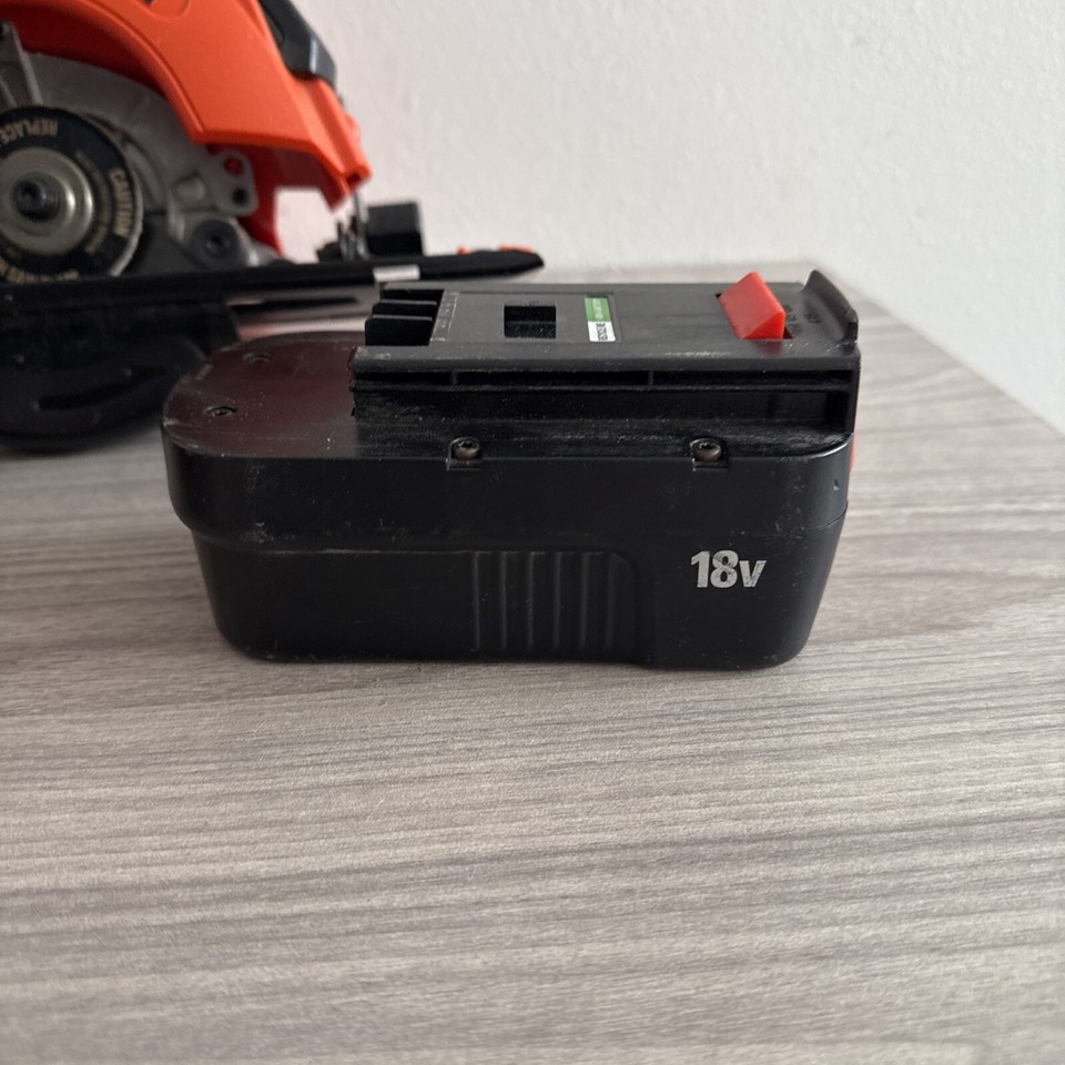 Black And Decker Firestorm 18V Cordless Circular Saw With Battery ...